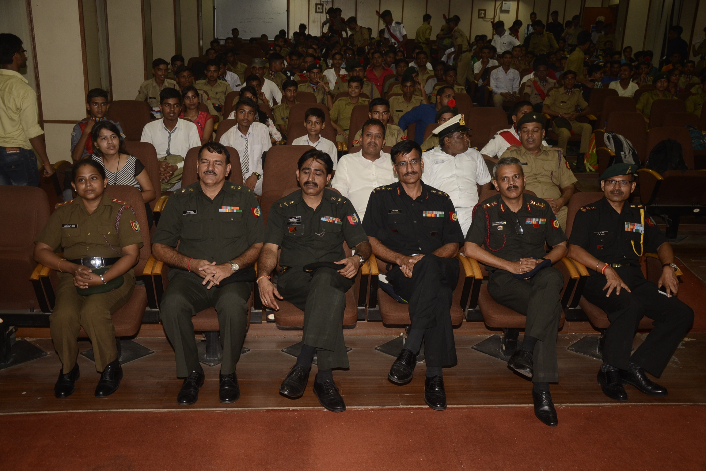 NCC Program 29-8-16 | Dr.Bhim Rao Ambedkar College