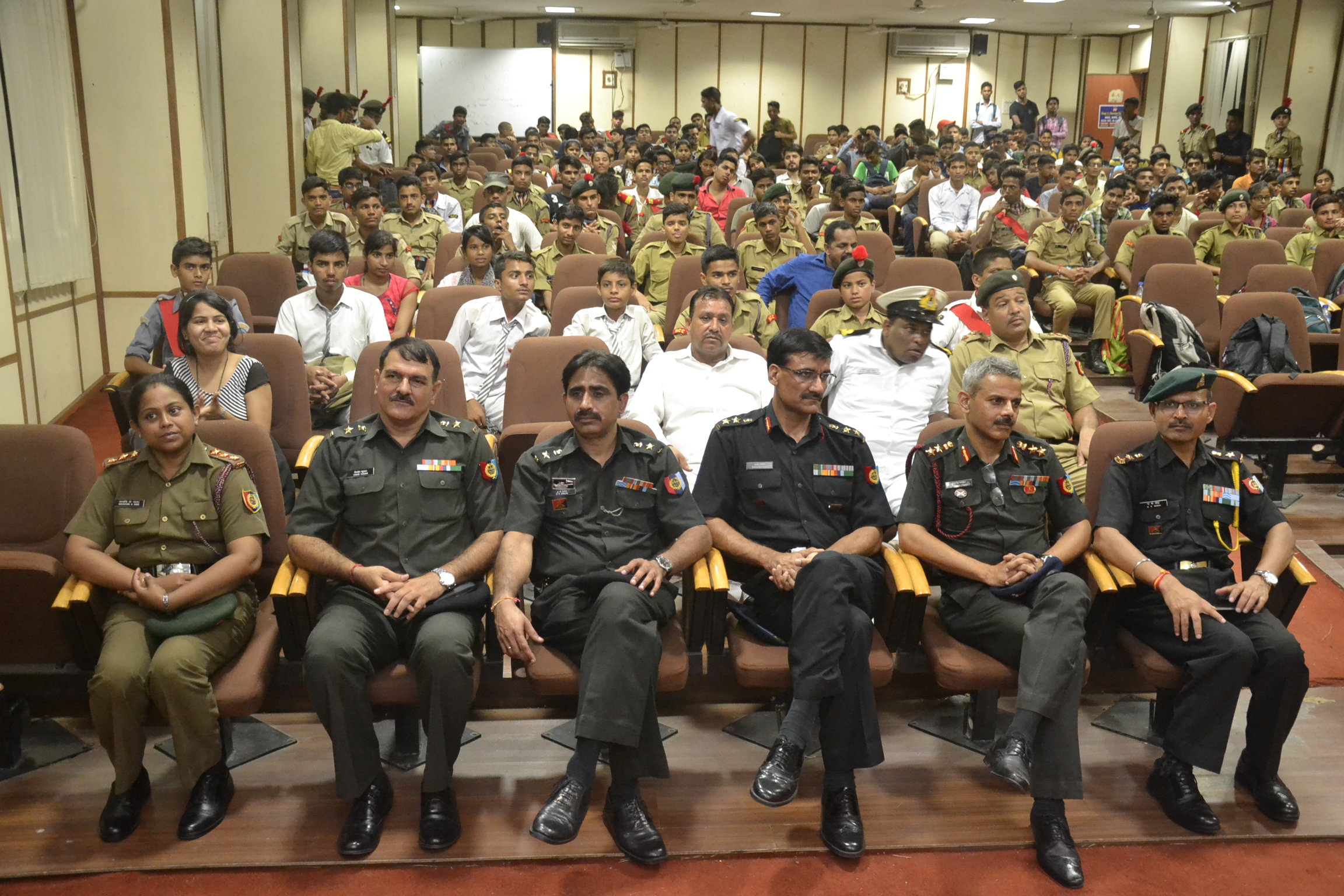 NCC Program 29-8-16 | Dr.Bhim Rao Ambedkar College