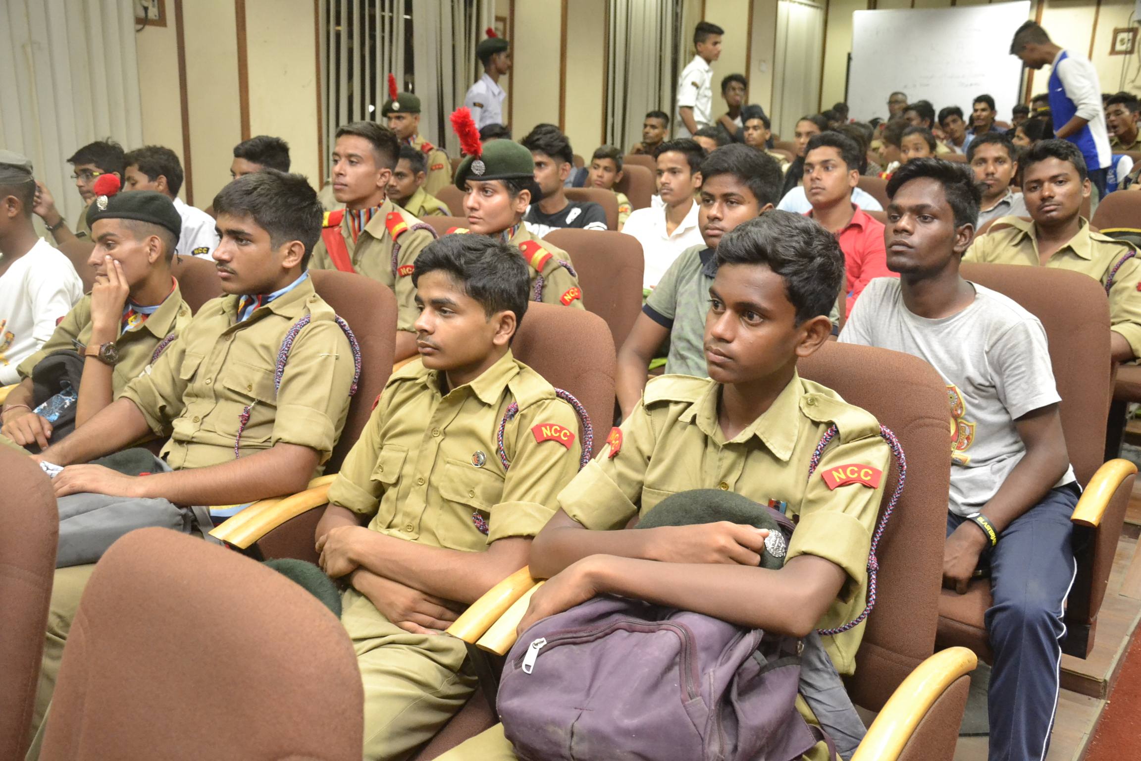 NCC Program 29-8-16 | Dr.Bhim Rao Ambedkar College